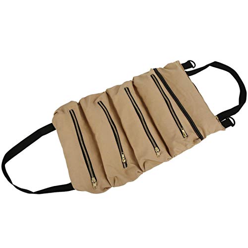 Tool Organizer Canvas Comfortable,for Fishing(Khaki)
