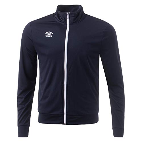 Umbro Diamond Track Jacket, Black/White, Adult XL
