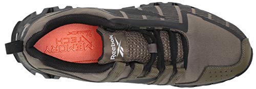 Reebok Men's ZigWild TR 6 Trail Running Shoe, Army Green/Black/White, 9