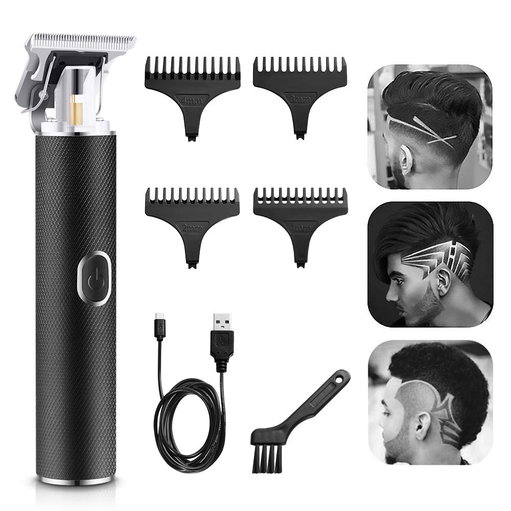 T Blade Trimmer,Zero Gapped Trimmers, 0mm Baldhead Hair Clippers for Men, USB Rechargeable Clippers for Hair Cutting