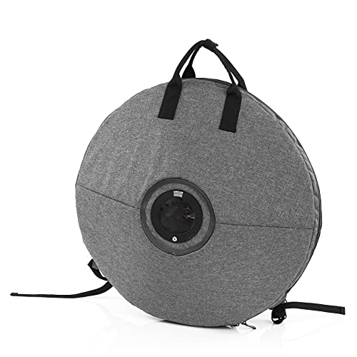 X8 Drums Pro Handpan D Kurd Stainless Steel w/Bag, D3/A3, Bb3, C4, D4, E4, F4, G4, A4, 23 inches, Silver (X8HPDK)