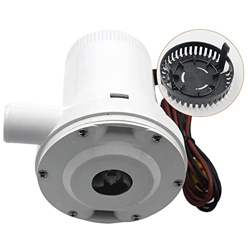XuuSHA Hand Bilge Pump 12v/24V 2000GPH Submersible Pumps Water Pumps Bilge Pump Automatic (Voltage : 12V 2000GPH)