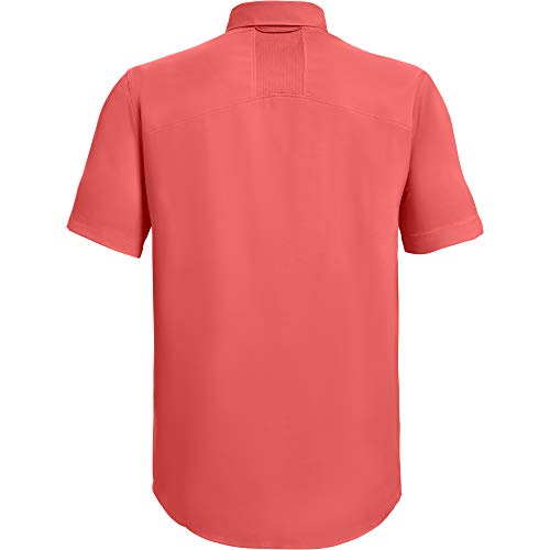 Under Armour High Tide Short Sleeve T-shirt, Venom Red/Pitch Gray, X-Large