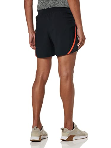 Under Armour Men's Launch 5-inch Shorts , Black (001)/Reflective , Large
