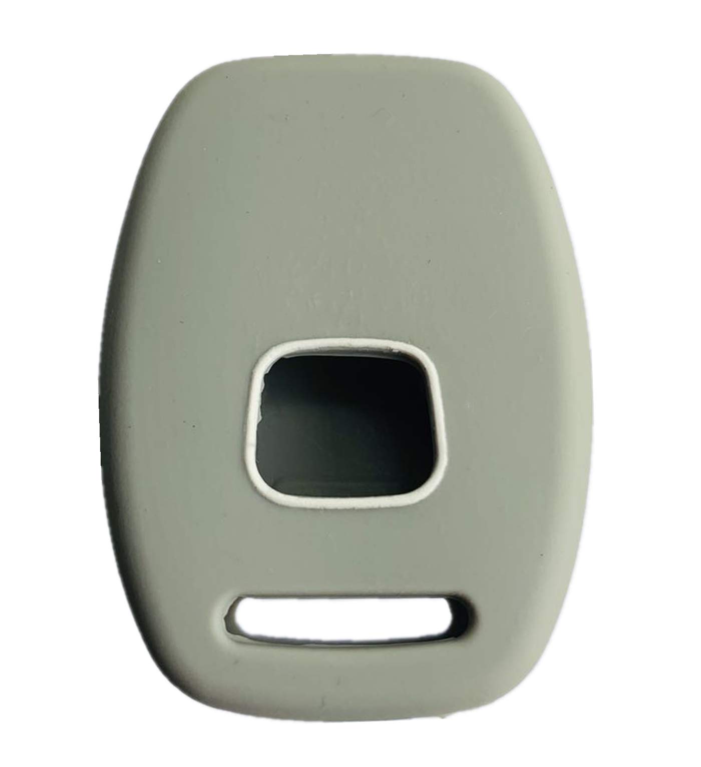 Rpkey Silicone Keyless Entry Remote Control Key Fob Cover Case protector Replacement Fit For Honda Accord Crosstour CR-V CR-Z Civic Fit Insight Odyssey Ridgeline N5F-S0084A CWTWB1U545(gray)