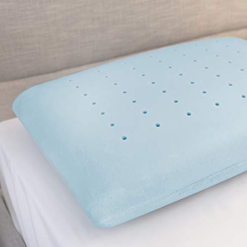 SensorPEDIC Ultra Comfort Transcend Memory Foam Jumbo Bed Pillow, Standard (Pack of 1), White