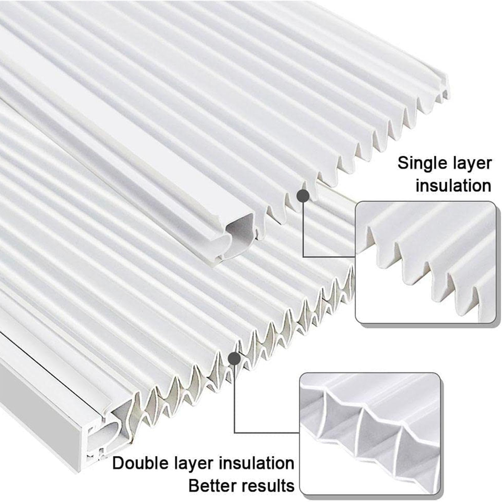 Window AC Insulation Panels - Windproof Air Conditioner Window Blocker, Energy Saving AC Side Panels | Energy Saving AC Side Draft Blockers, AC Insulation Panels for Preventing Heat Noise Sun Block