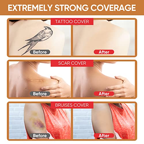 Tattoo Cover Up Tape, Waterproof Invisible Concealer Patch