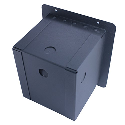 Recessed Stage Floor Pro Audio Pocket Box Black 8 Channel Female XLR Connectors
