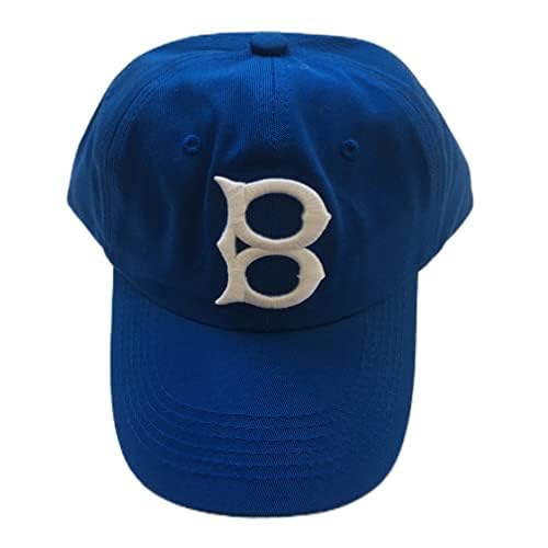 YOUR TEAM Men's Baseball Cap, B 1939-57 Fitted Cap Blue Adjustable Snapback Embroidered Dad Hat for Sports