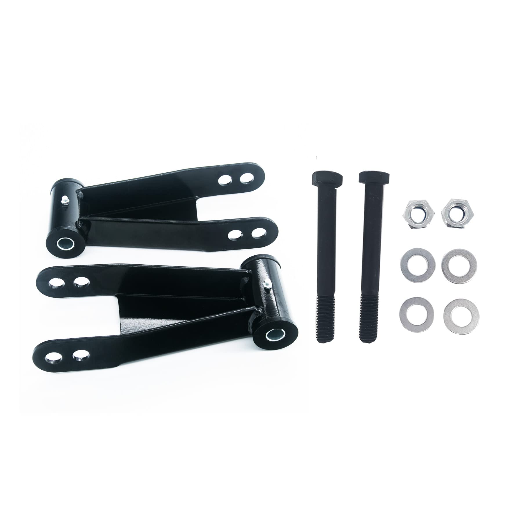 XTENSi Suspension Rear Lowering Shackle for Ford F150 2004-2014 2"-3", 1988-2018 Chevy Silverado GMC Sierra 1500 Drop Kit Adjustable Leveling Lowering Shackles