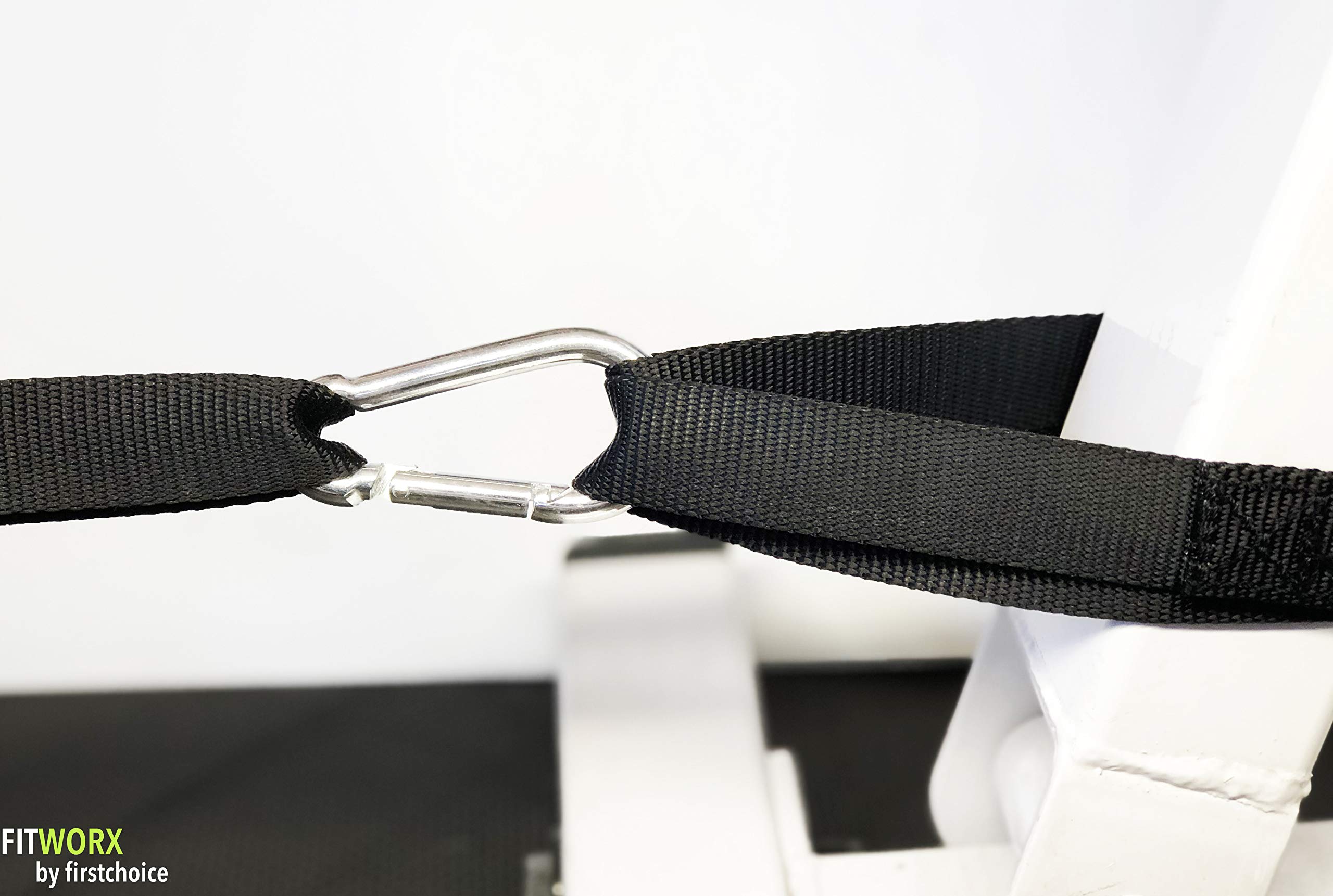 RadBizz Battle Rope Anchor Strap Kit with Bonus Battle Rope Workout Guide- FitWorx