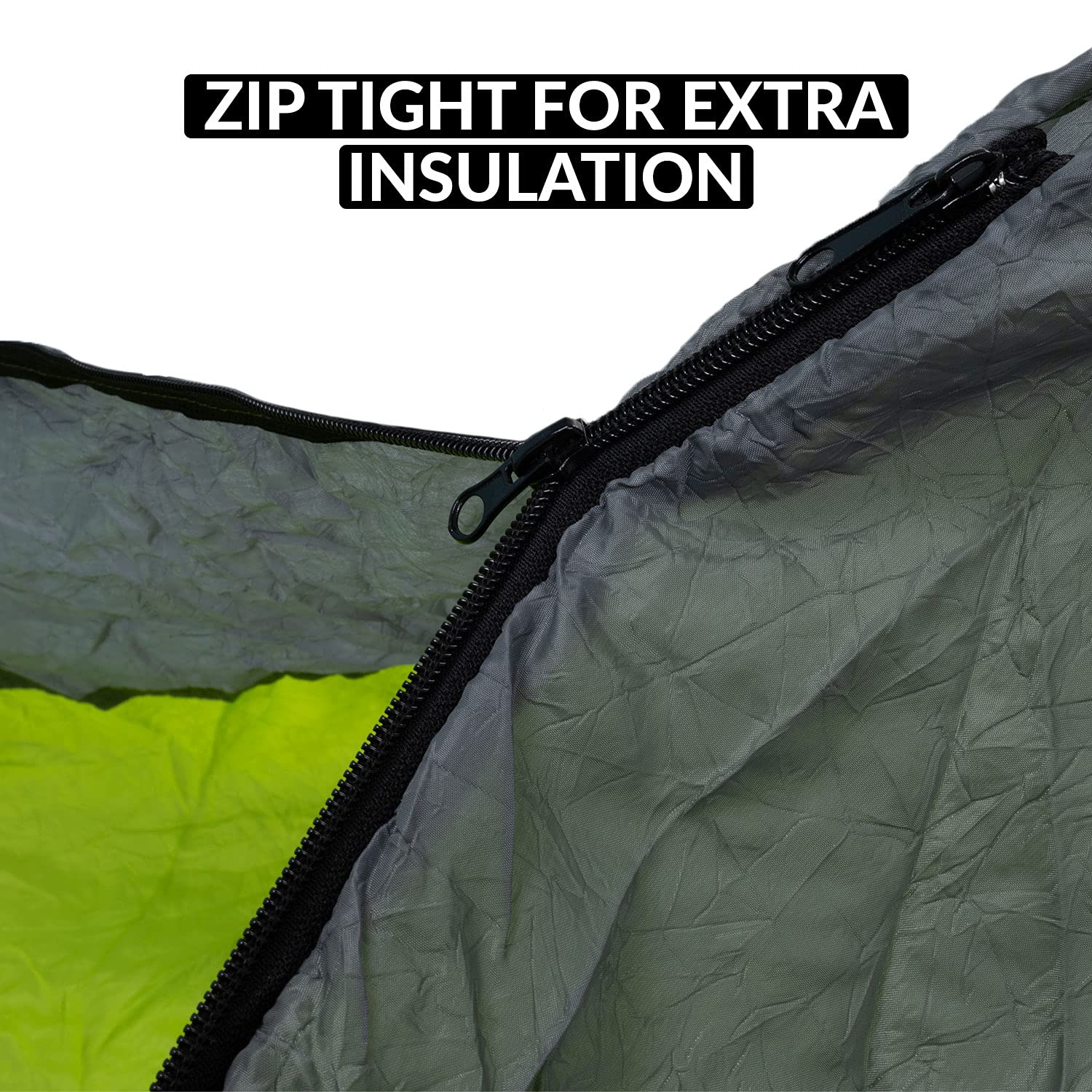 RYG Lightweight Packable Daypack Backpack with Portable Hammock Set for Camping Travel and Outdoor Hiking Day Trips (Neon Green)