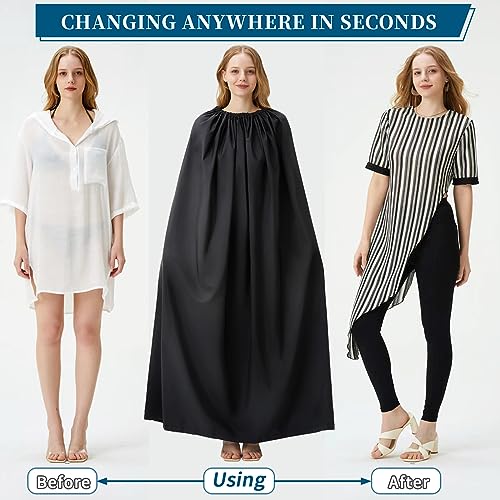 Portable Changing Room Changing Tent for Dancer Instant Dressing Cover Ups Privacy Shelters for Beach Car Boating Taking Photo, 4.59ft Length