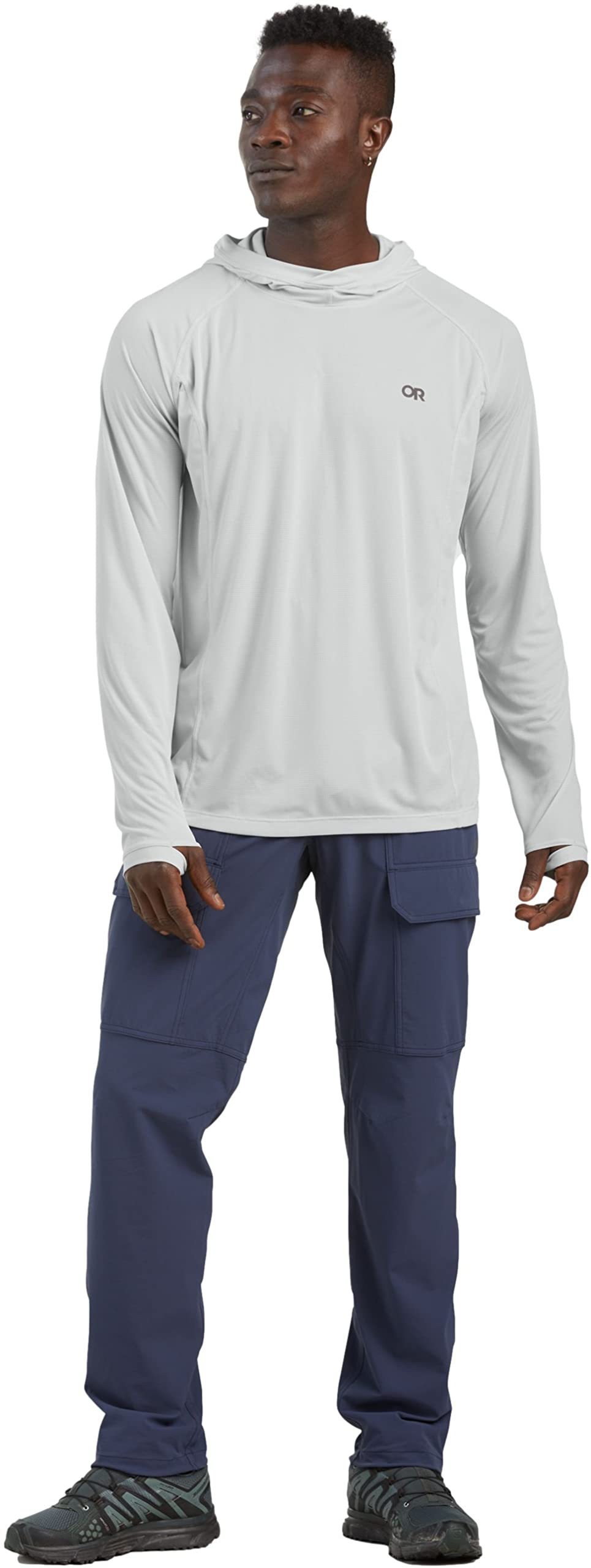 Outdoor Research Men's Echo Hoodie โ Quick Drying Active Hooded Sweatshirt