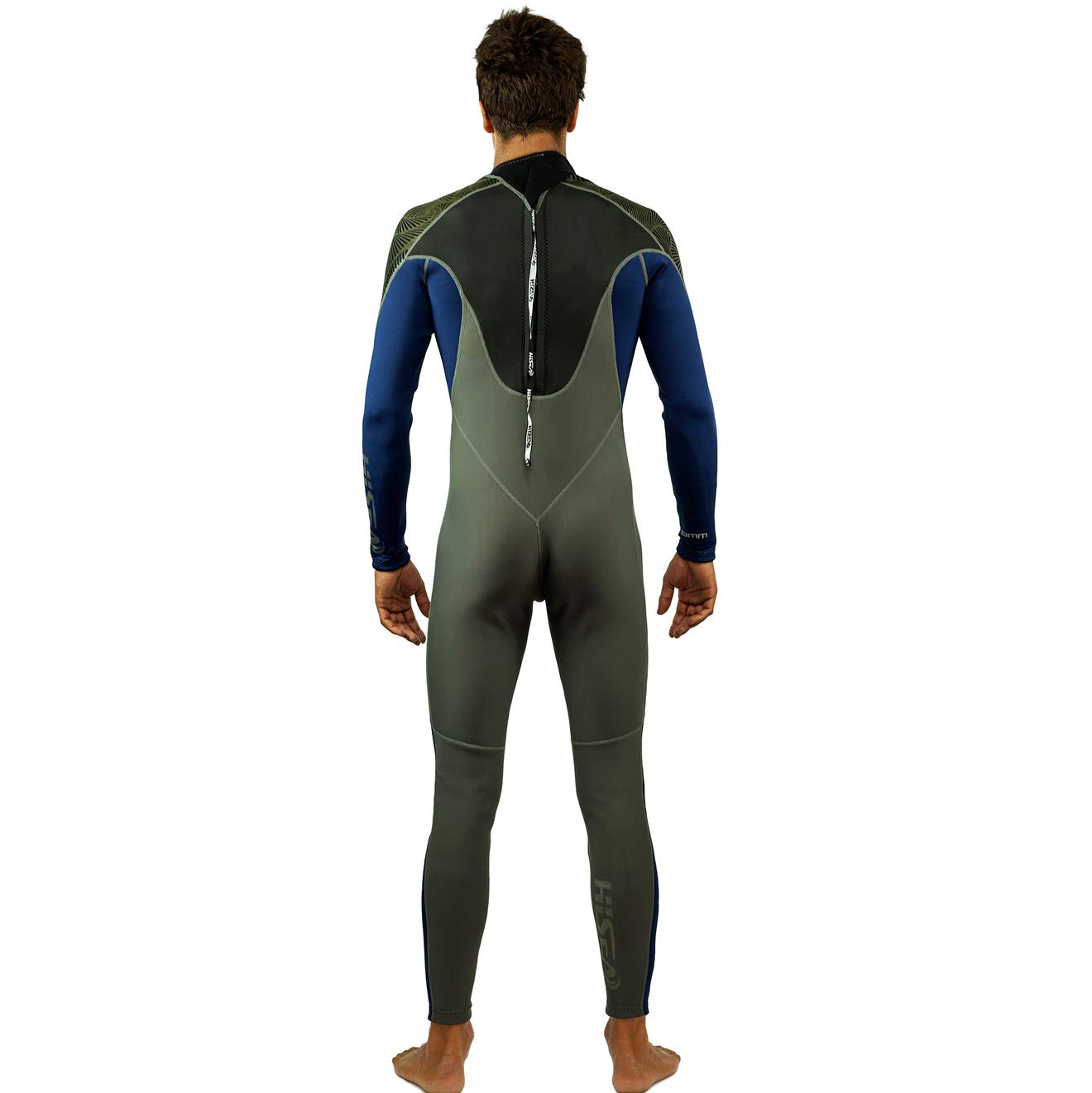 Scubadonkey Hisea Surfing Wetsuit for Men 1.5 mm Neoprene (XL)