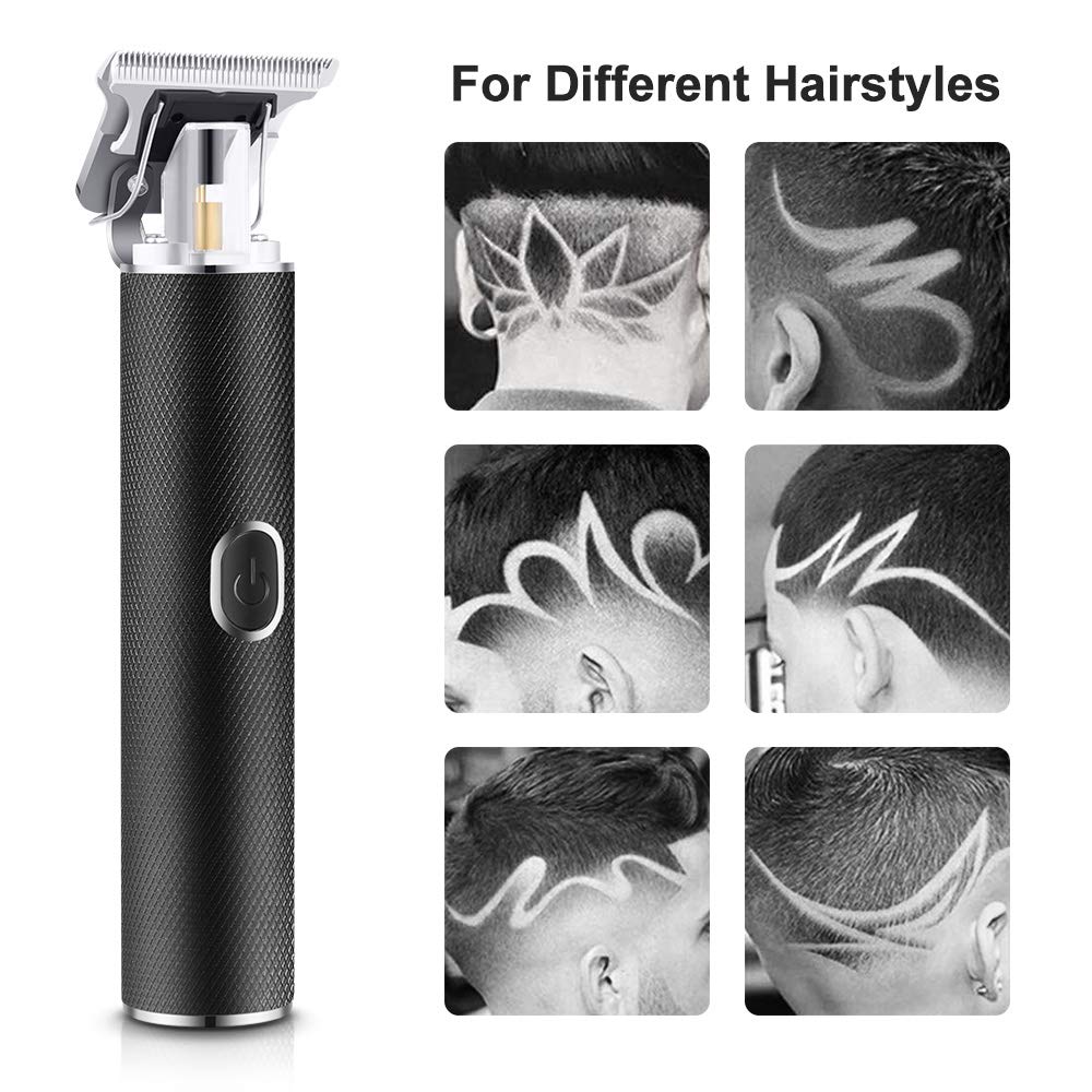 T Blade Trimmer,Zero Gapped Trimmers, 0mm Baldhead Hair Clippers for Men, USB Rechargeable Clippers for Hair Cutting