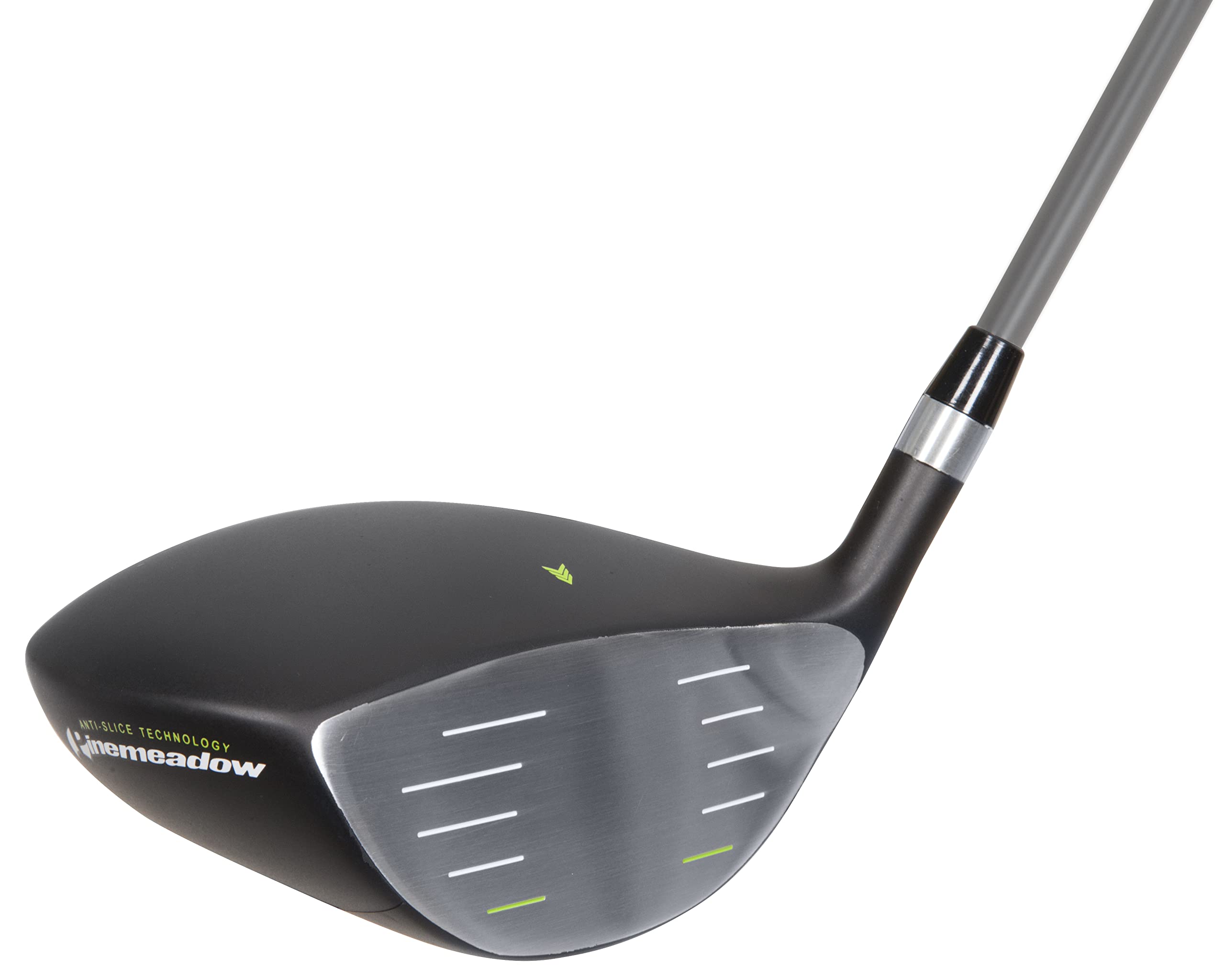 Pinemeadow Golf PGX Offset Driver (Ladies, Right Hand, Graphite, Ladies Flex) Black/Green/White