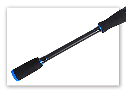 TAIGEK Spinning Rod 5.6ft Black (S562-1+2)