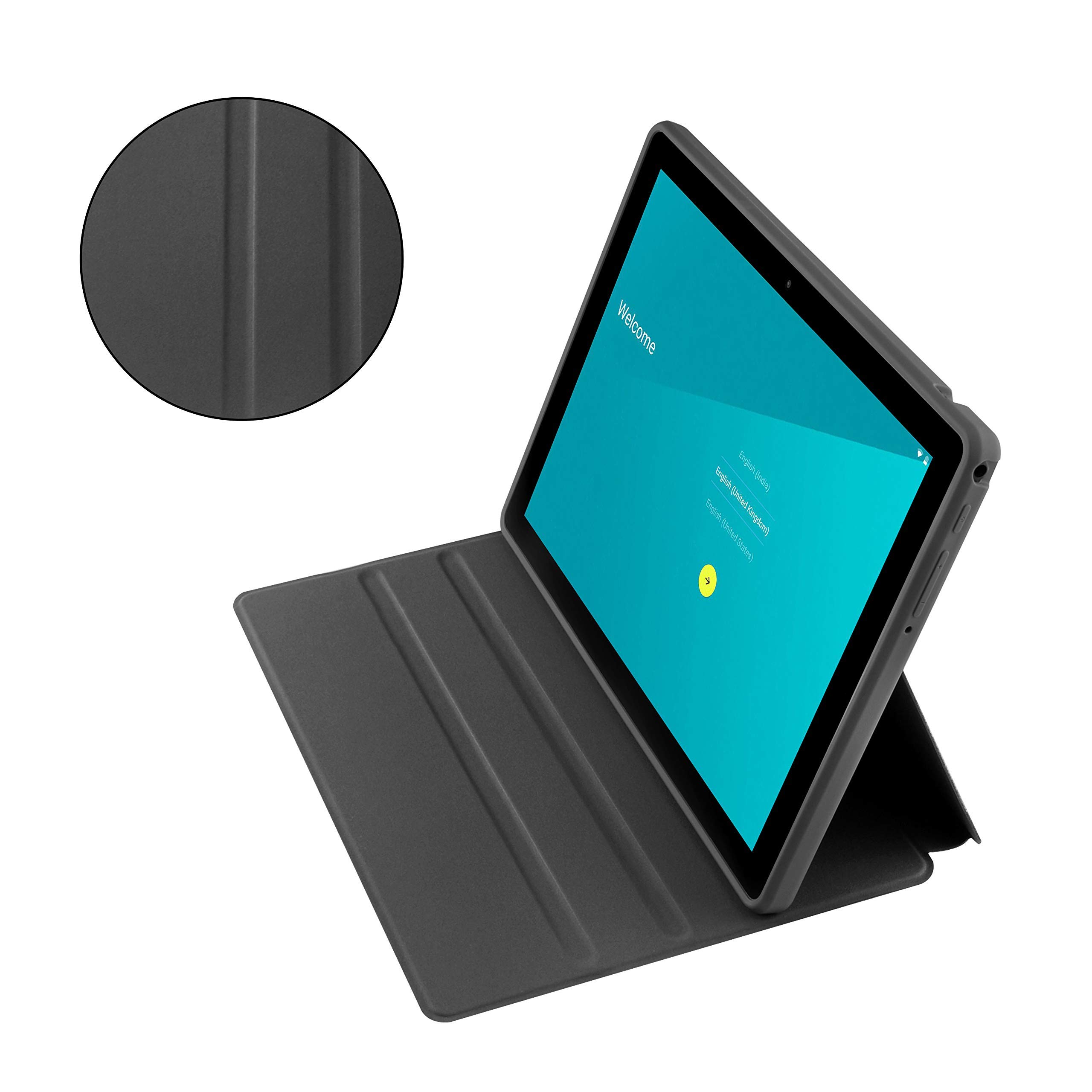 Tablet 10.1 inch+Customized Cover, Android Go 8.1 Tablet PC,Google Certified, 1GB RAM, 16GB Storage, WiFi, Bluetooth,GPS, 1280X800 IPS Screen, 3G Phablet with Dual Sim Card Slots,Dual Camera,GPS