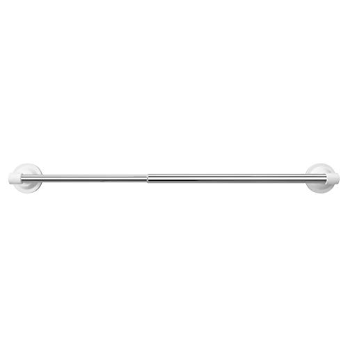 Umbra Flex Non-Damaging Towel Bar, Extends 14 to 24 Inches, Chrome