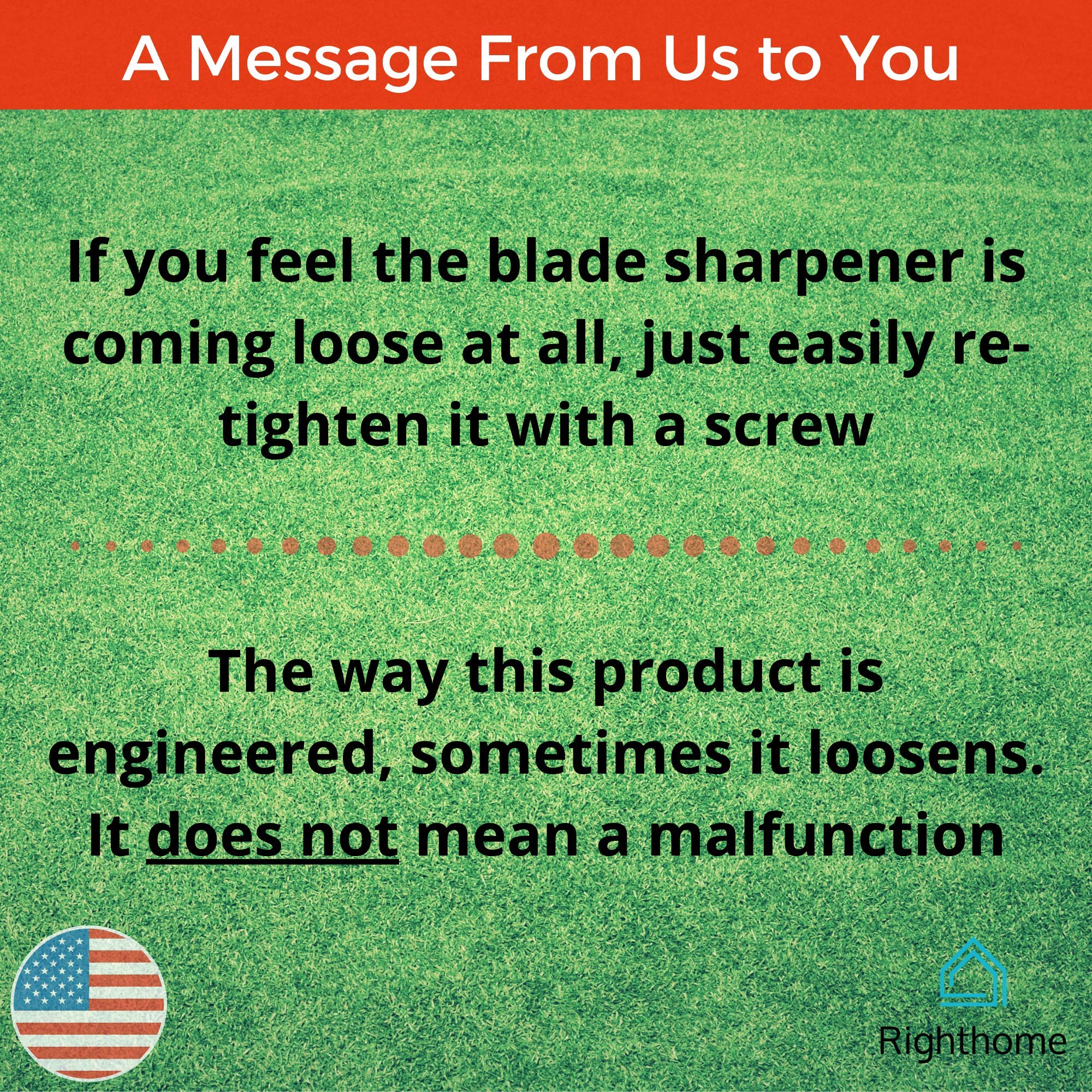 Righthome 4 PCS Lawn Mower Blade Sharpener for Drill, Universal Lawn Tool, Lawnmower Sharpener for Power Drill Hand Drill and Lawn Mower Blade Balancer, Drill Bit Sharpener