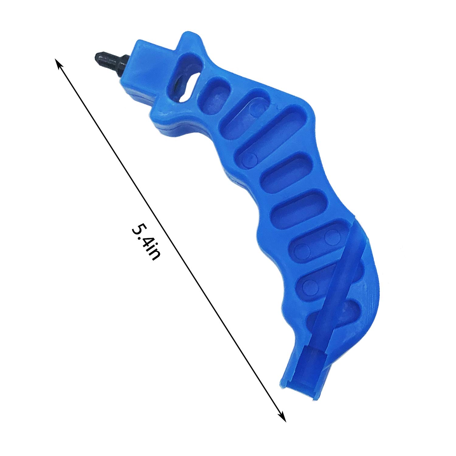SHANGXING 2 PCS 2-in-1 Drip Irrigation Hole Punch Tool- Practical Drip Irrigation Tubing Hole Punch with 10 PCS Dropper Connector for 1/4 Inch Fitting Emitter Insertion Drip Sprinkler