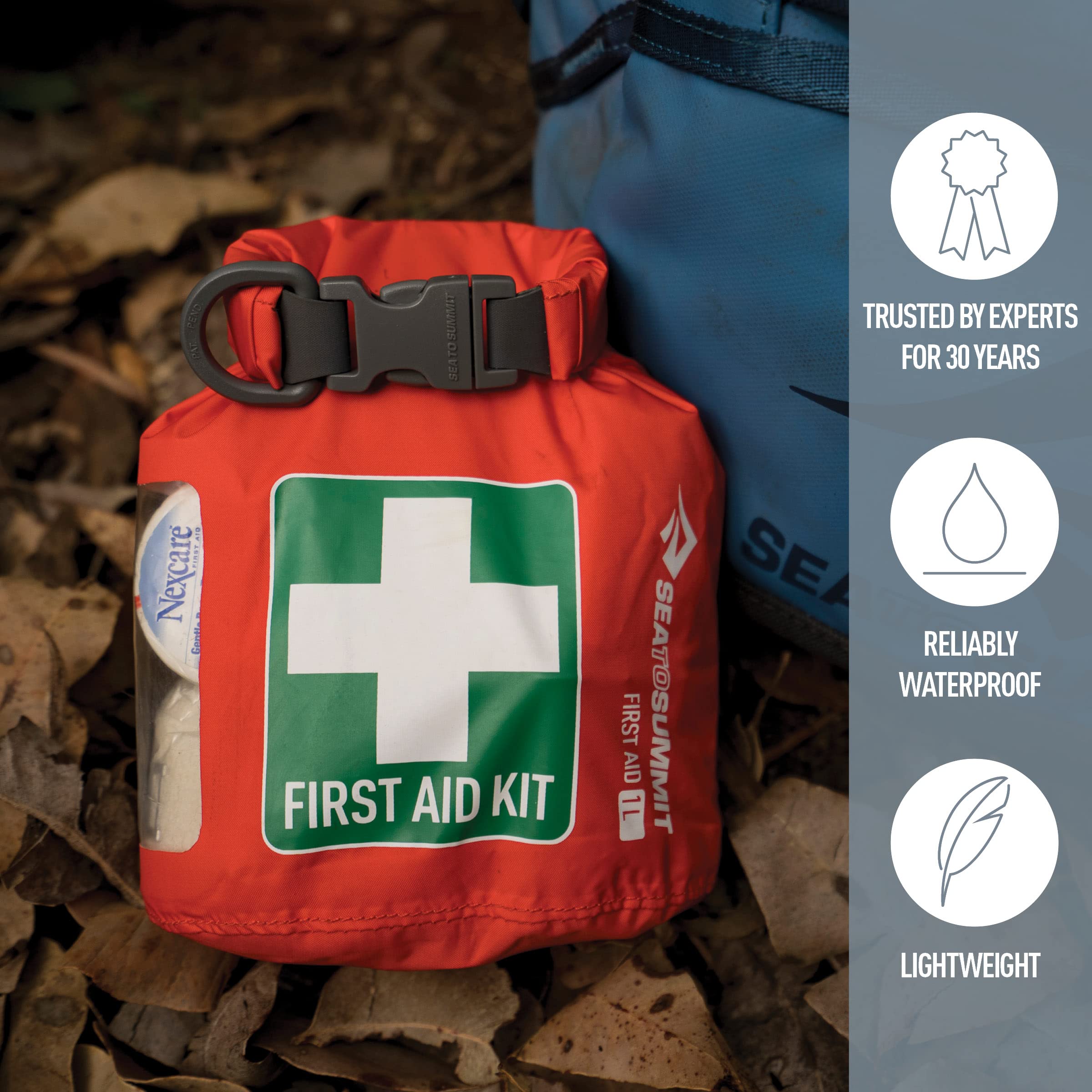 Sea to Summit View Dry Sack with First Aid Markings for Medical Supplies, Overnight Use / 3 Liter