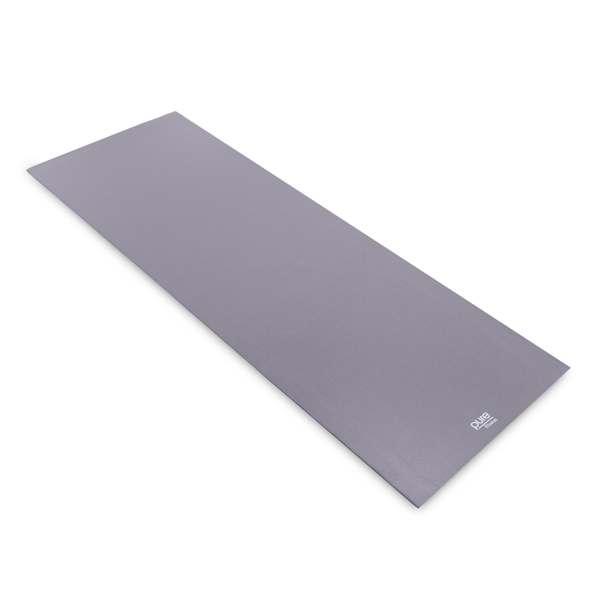 Pure Fitness 3.5mm Non-Slip Yoga Mat with Carry Strap - Charcoal