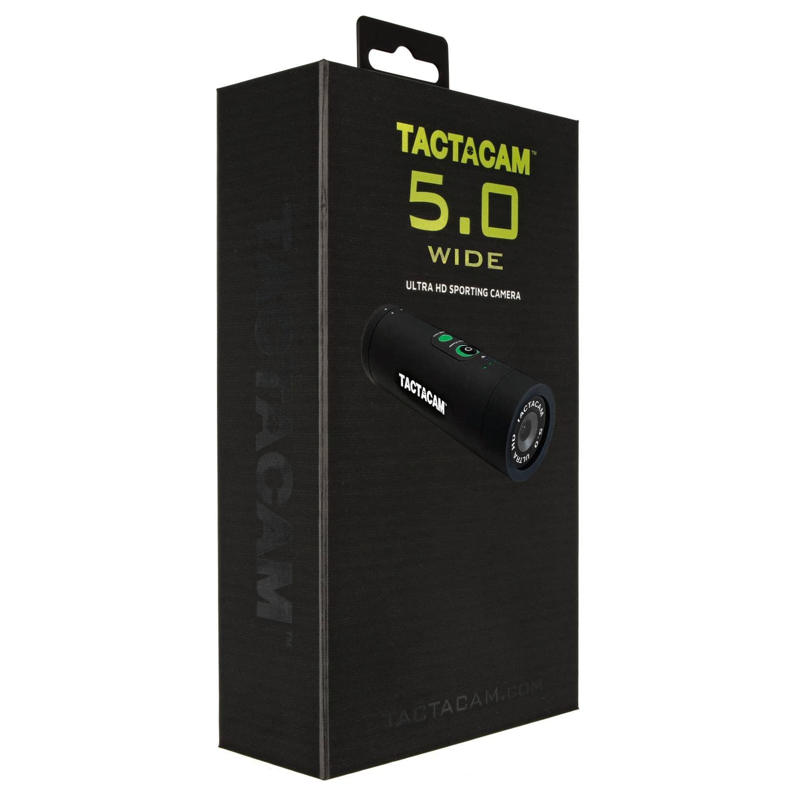 TACTACAM 5.0 Wide Angle Hunting Action Camera + Head Mount, Universal Mount Adapter and 64GB MicroSD Card