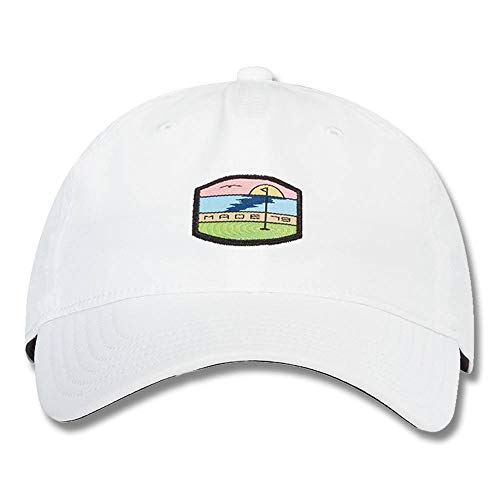 TaylorMade Lifestyle Miami Dad Relaxed Adjustable Hat, White