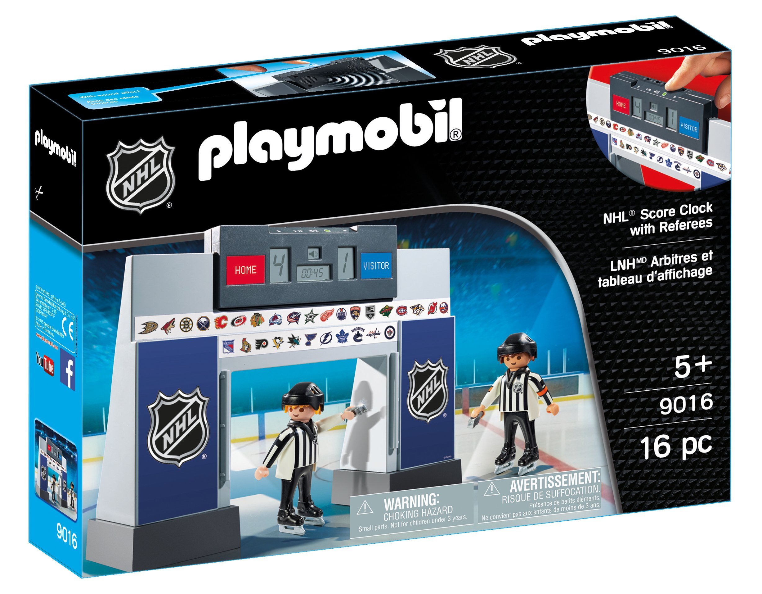 Playmobil NHL Score Clock with Referees
