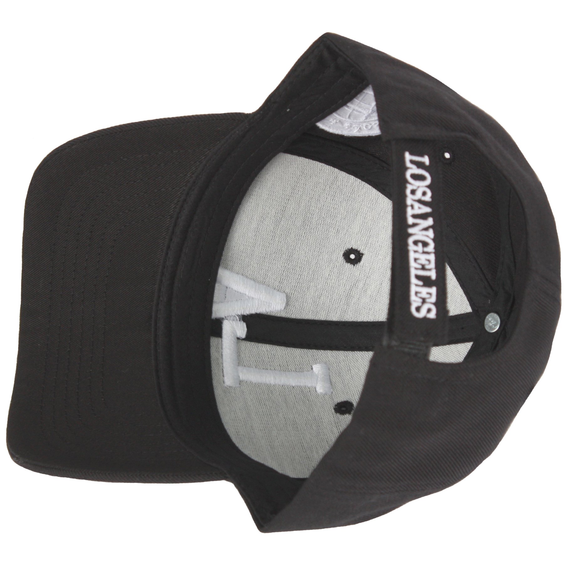 RaOn B272 New LA Embroidery Los Angeles Patch Major Ball Cap Baseball Hat Truckers (Pink)
