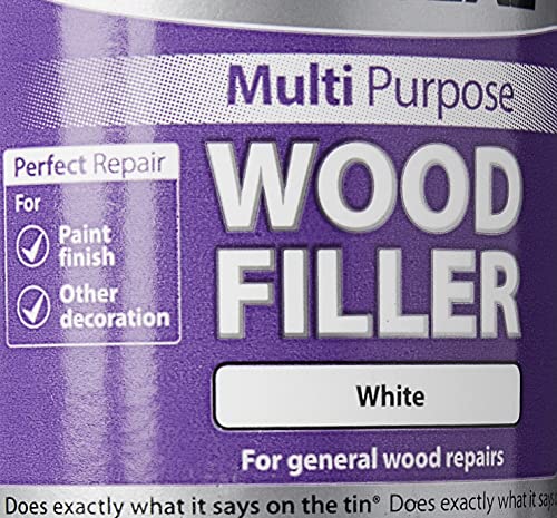 Ronseal Multi-Purpose Wood Filler - White 250g