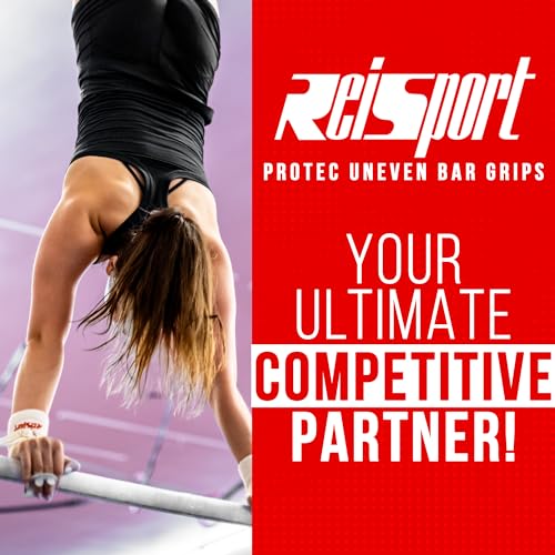Reisport Ladies Protec Hyper Buckle Uneven Bar Grips, Gymnastics, Medium