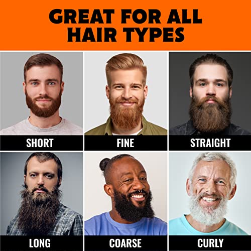 Tame the Wild's Deluxe Beard Grooming Kit - Includes Orange Walnut Beard Wash, Two Premium Beard Oils, & Two Beard Balms in Sandalwood & Citrus Scents - Beard Growth Kit for Men - Gift Set