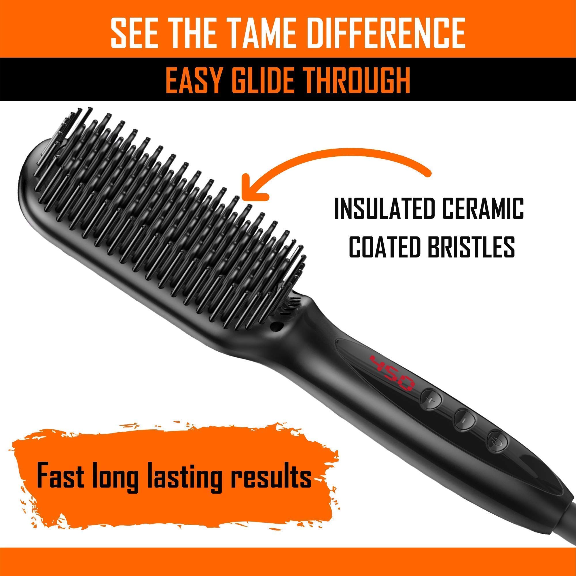 Tame's Beard Straightener for Men and Tame's Premium Grooming Kit Bundle