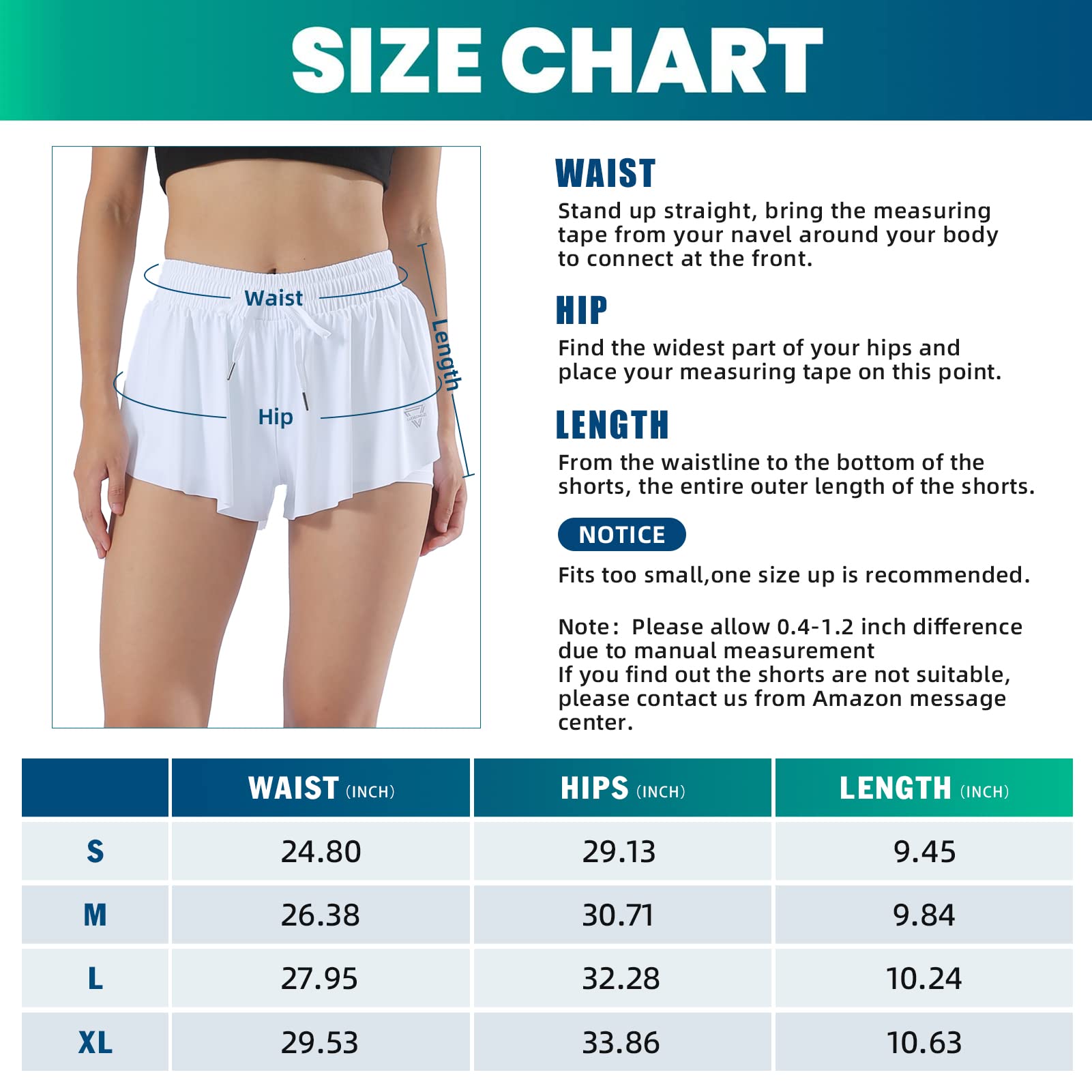 ZVC Flowy Shorts, 2 in 1 Butterfly Shorts for Women Pink Shorts for Running