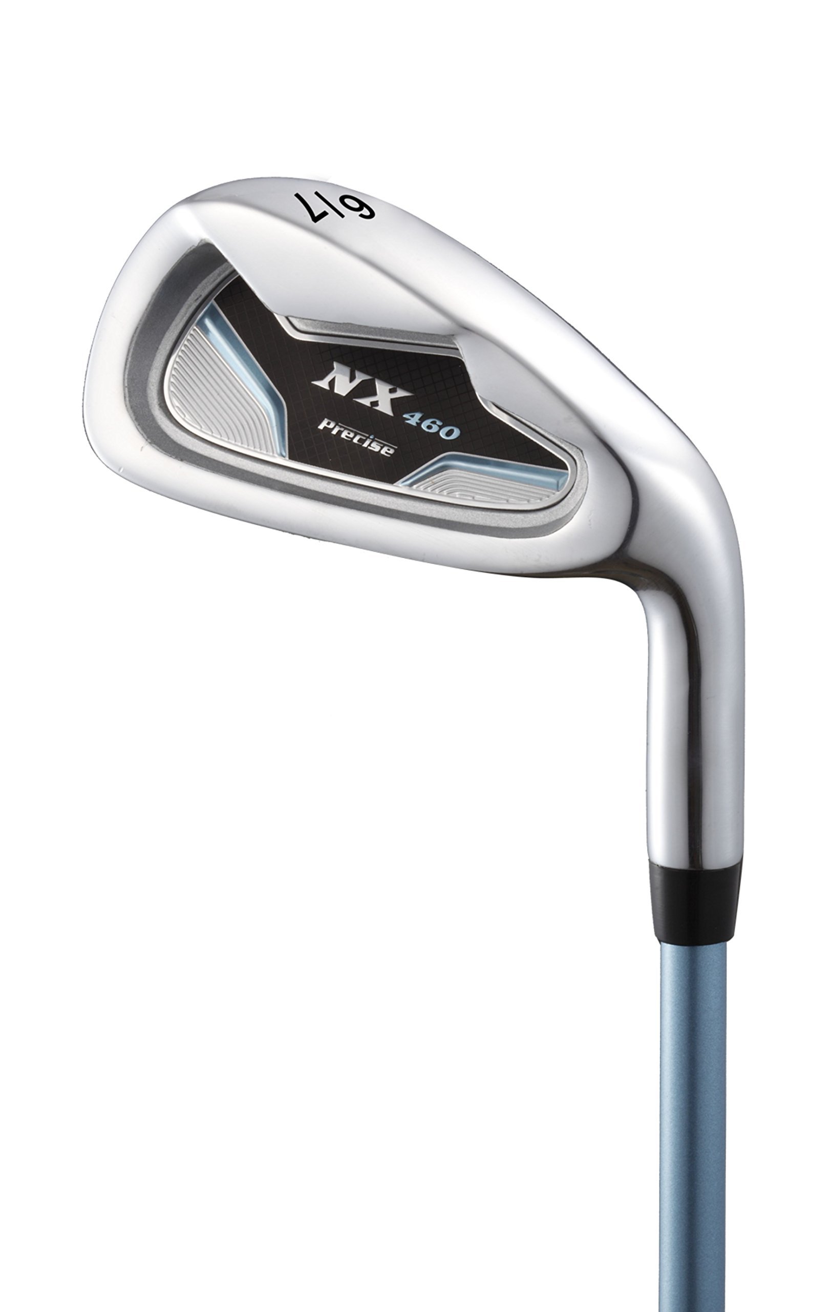Precise NX460 Ladies Womens Complete Golf Clubs Set Includes Driver, Fairway, Hybrid, 4 Irons, Putter, Bag, 3 H/C's - 2 Sizes - Regular and Petite Size! (Right Hand Petite Size 5'3" and Below)