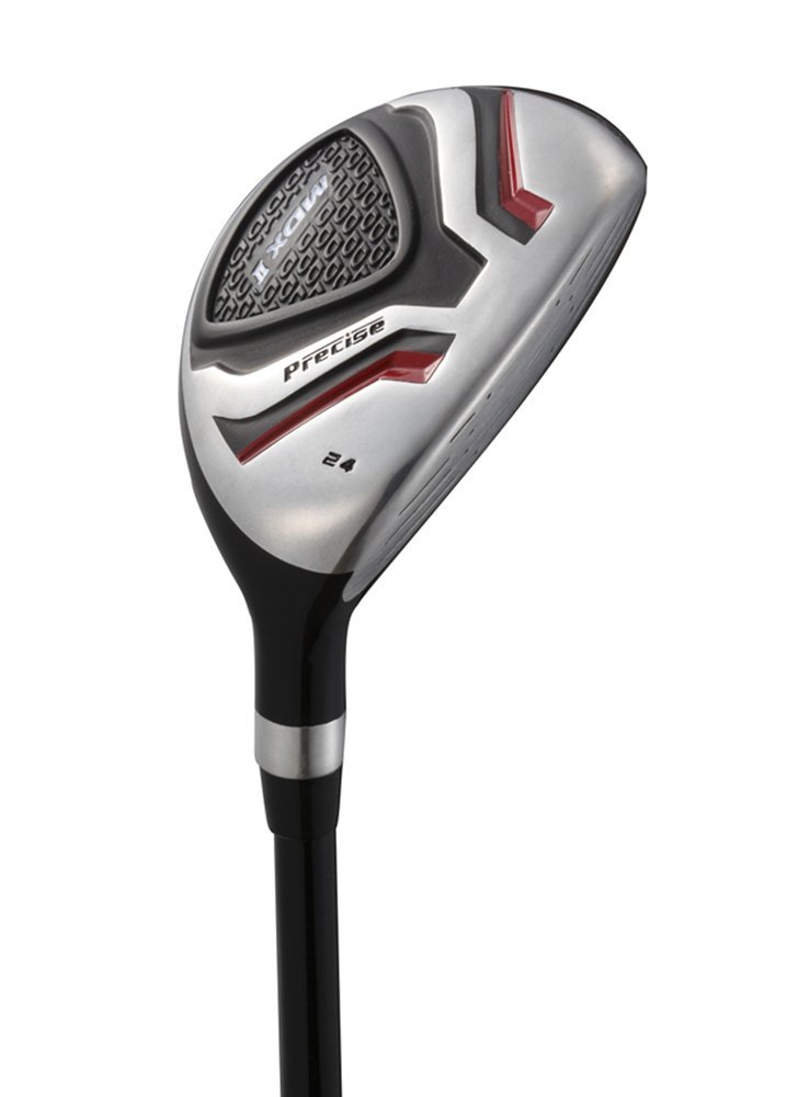 Precise Teenager Complete Golf Set Includes Titanium Driver, S.S. Fairway, S.S. Hybrid, S.S. 7-PW Irons, Putter, Stand Bag, 3 H/C's Teen Ages 13-16 Right Hand & Left Hand Available! (Left Hand)