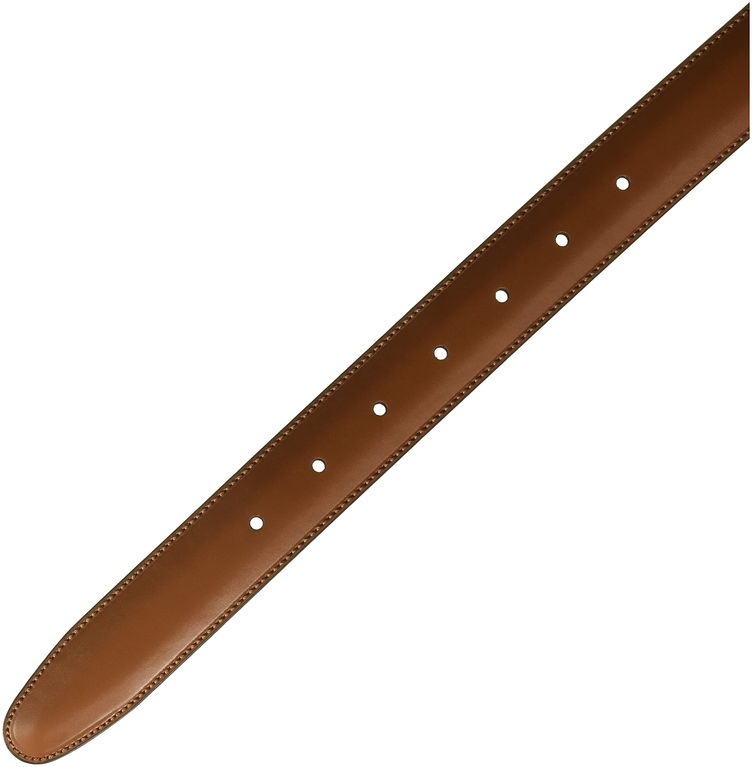 Perry Ellis Leather Men's Belt (Sizes 30-54 Inches Big & Tall), Timothy Cognac, 34