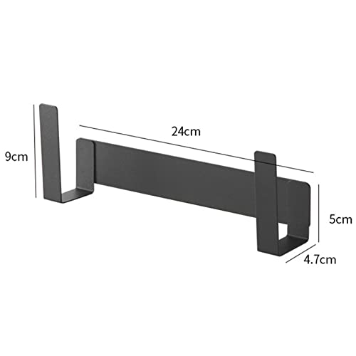 SEYFI Kitchen Shelves,Spoon Rest, Carbon Steel Lid Rack, Cutting Boards Stand, Multifunctional Kitchen Counter Bakeware Pot Lid Holder Organizer, Wall-Mounted
