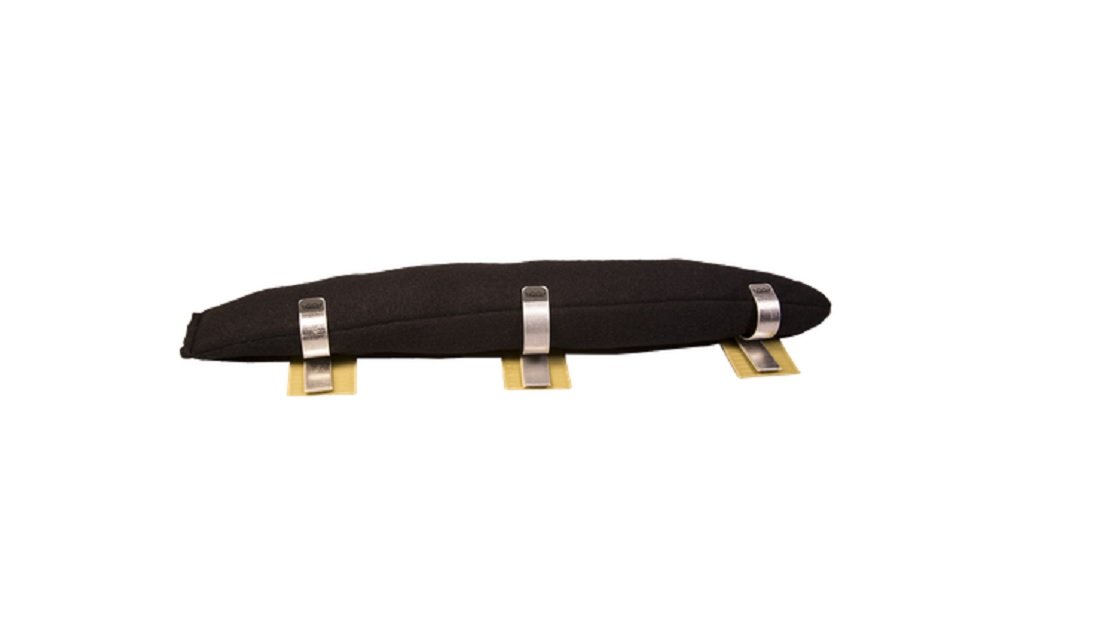 REMO Hardware Package, Bass Muffle Strip, Black, For 20" Diameter Drum