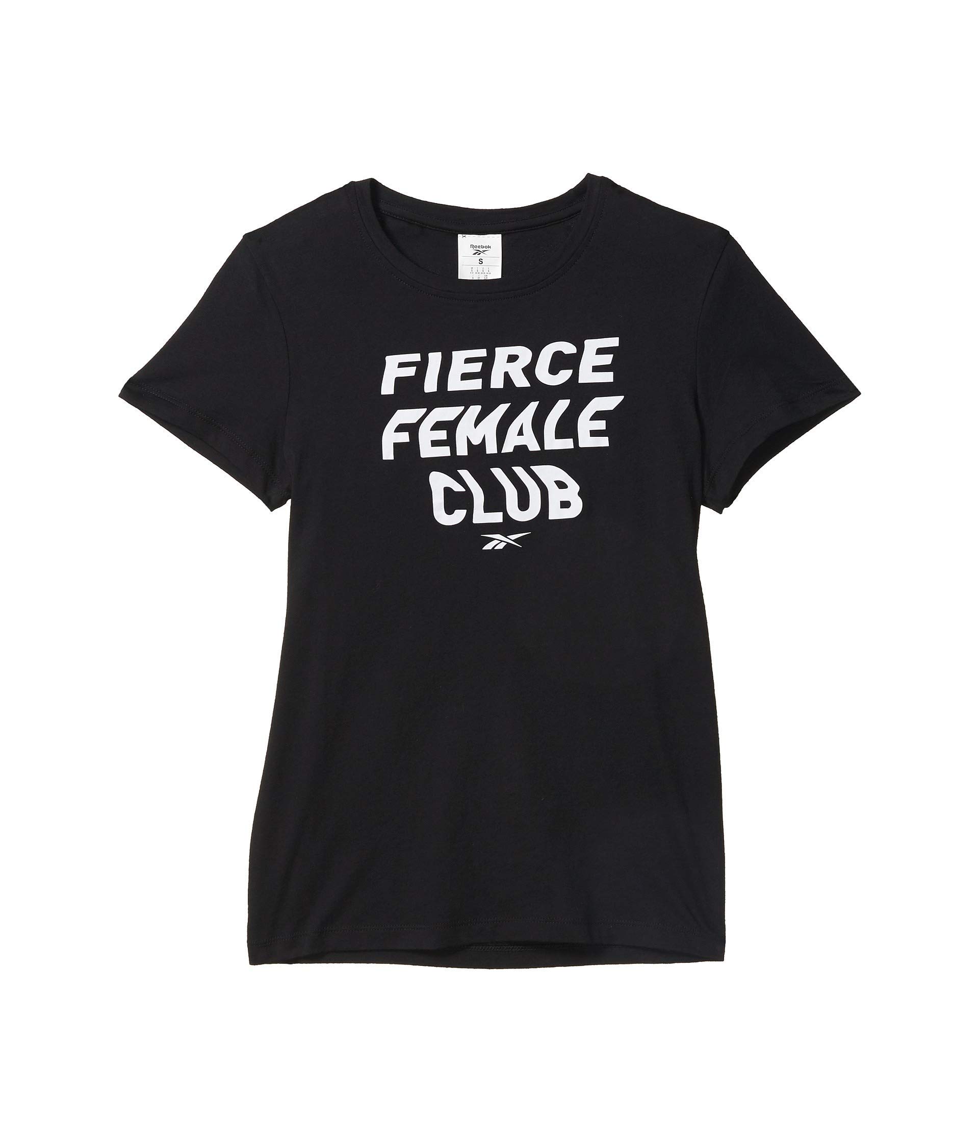 Reebok Training Essentials Graphic Tee Fierce, Black, Medium