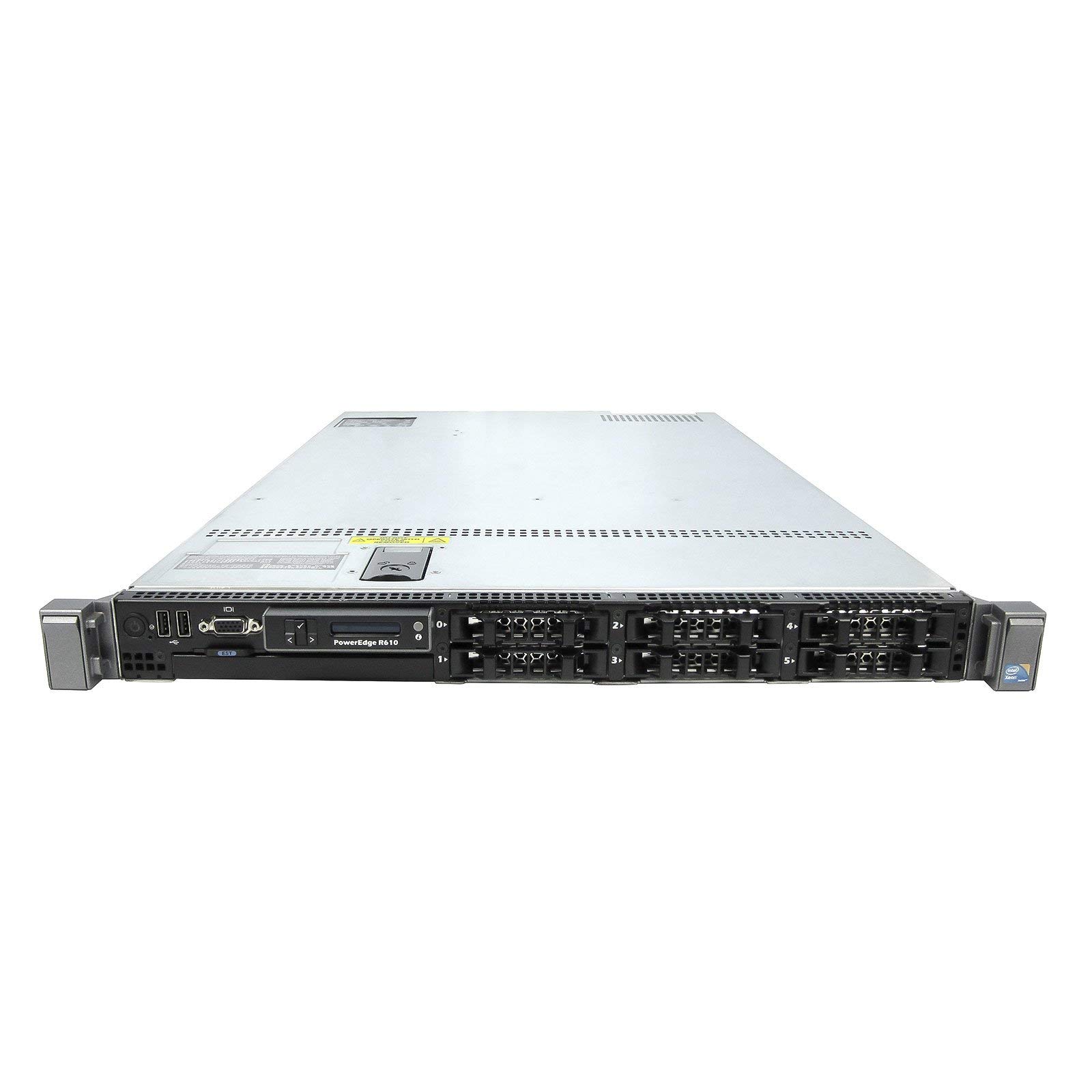 Premium Dell PowerEdge R610 Server 2x 3.33Ghz X5680 6C 48GB (Renewed)