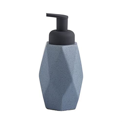 Soap Dispenser Ceramic Liquid Foam Soap Dispenser Portable Shampoo Conditioner Body Wash Lotion Pump Bottle Bathroom Accessories Bathroom Soap Dispenser (Color : C2)
