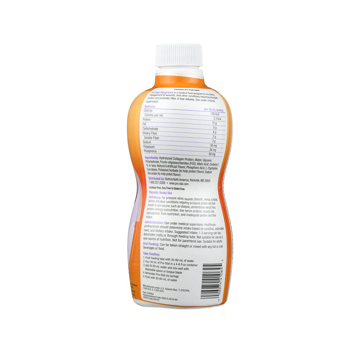 Pro-Stat Renal Care - Tangerine - 30 Fl Oz Bottle