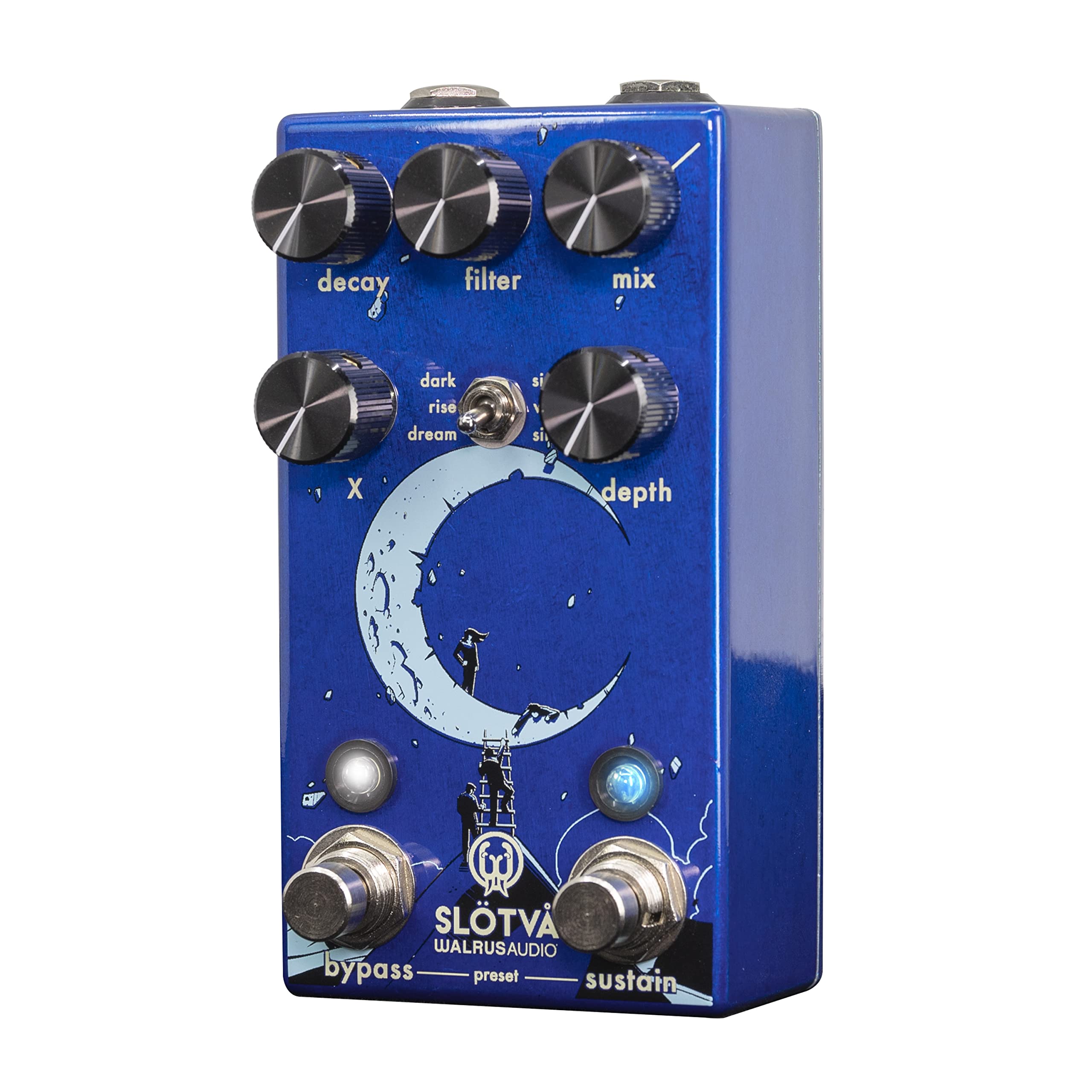 Walrus Audio Slotva Multi Texture Reverb, Purple/Seafoam (Gear Hero Exclusive)