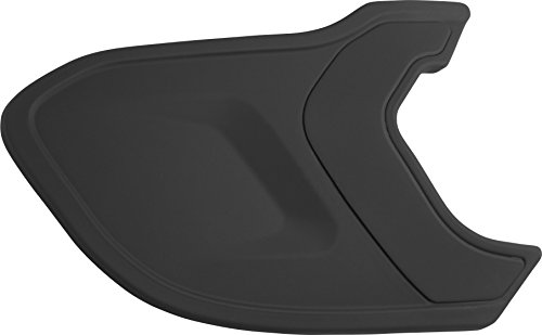 Rawlings MACH EXT Batting Helmet Extension Flap Piece, Matte Black, Right Hand Batter