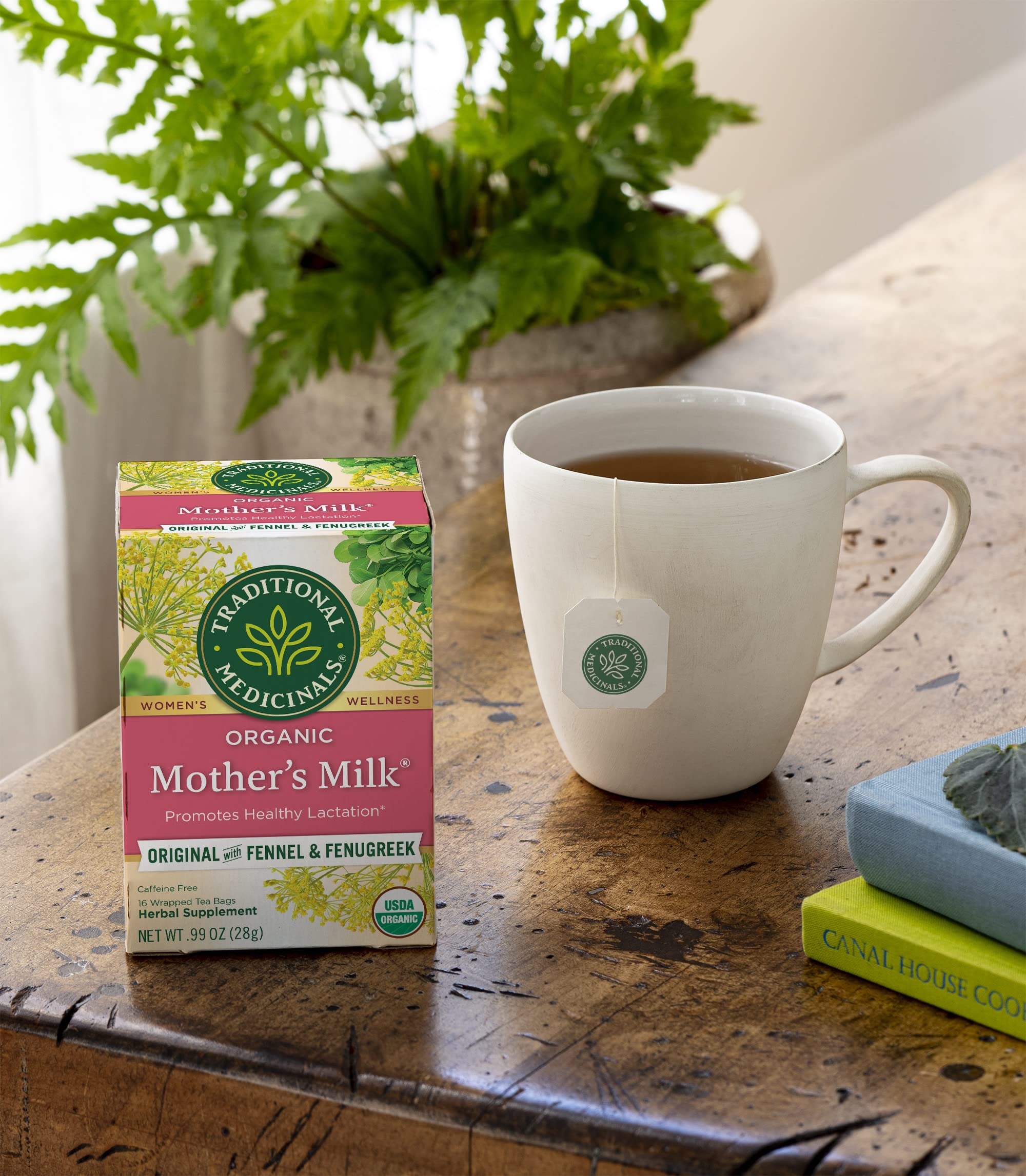 Traditional Medicinals Mother's Milk, Women's Tea, Organic, 16 CT (Pack - 3)